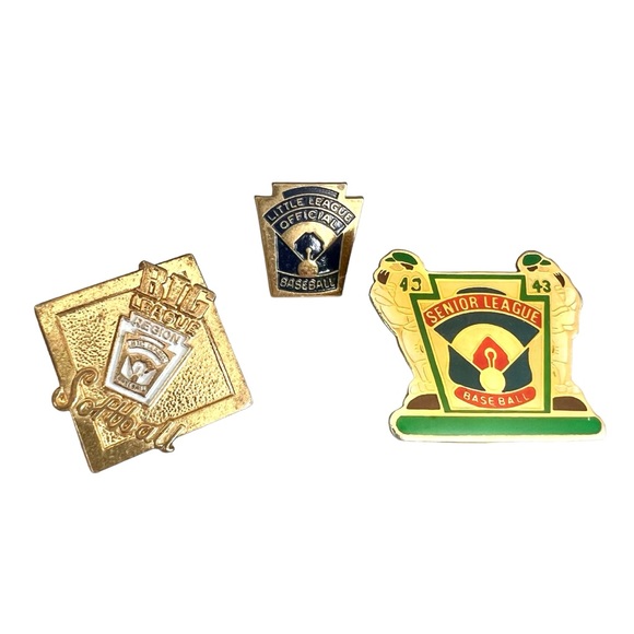 Vintage | Other | Vintage Little League Pins Little League Official Big ...